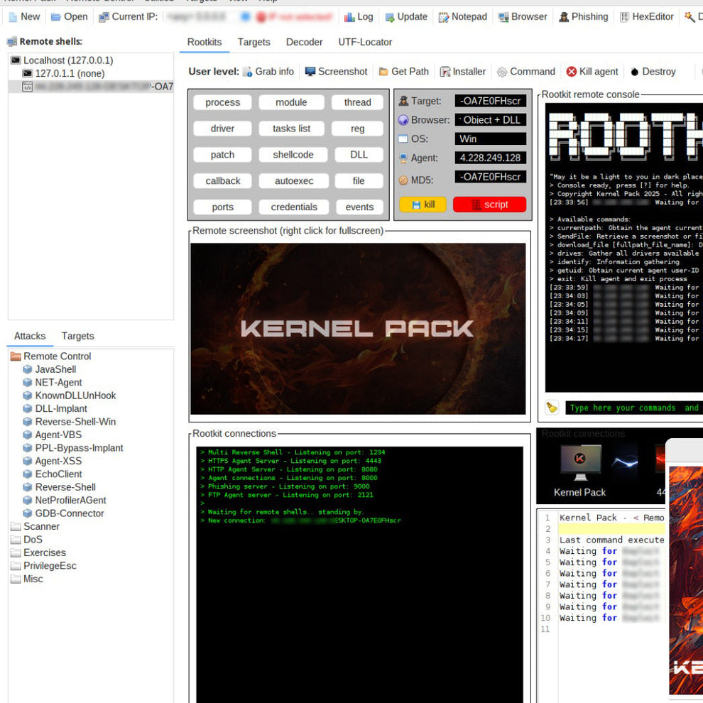 Kernel Pack Exploit Pack